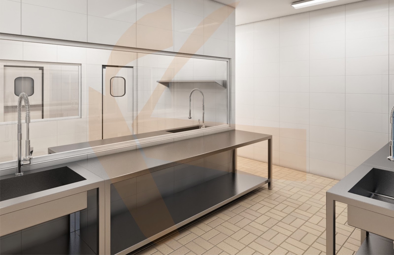 Cozinha Industrial ~ RK Arquitetura e Construções